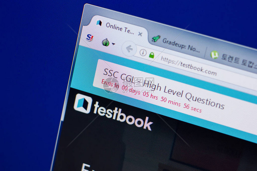 TestBook网站主页高清图片下载-正版图片505309953-摄图网