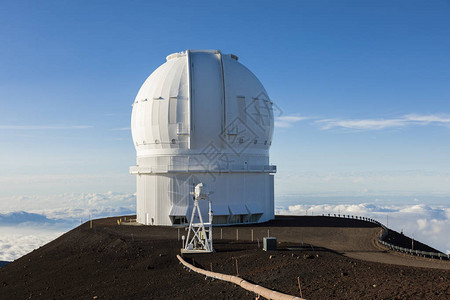 MaunaKea加拿大法国哈瓦伊望远镜CFHT高清图片下载-正版图片505434096-摄图网