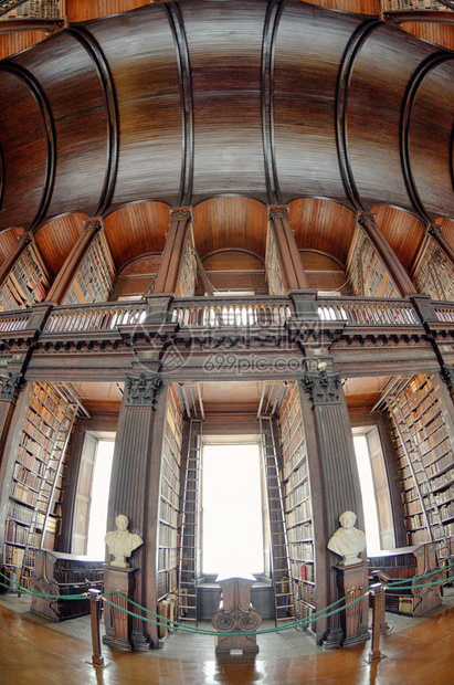 老图书馆的鱼眼照片高清图片下载-正版图片505368202-摄图网