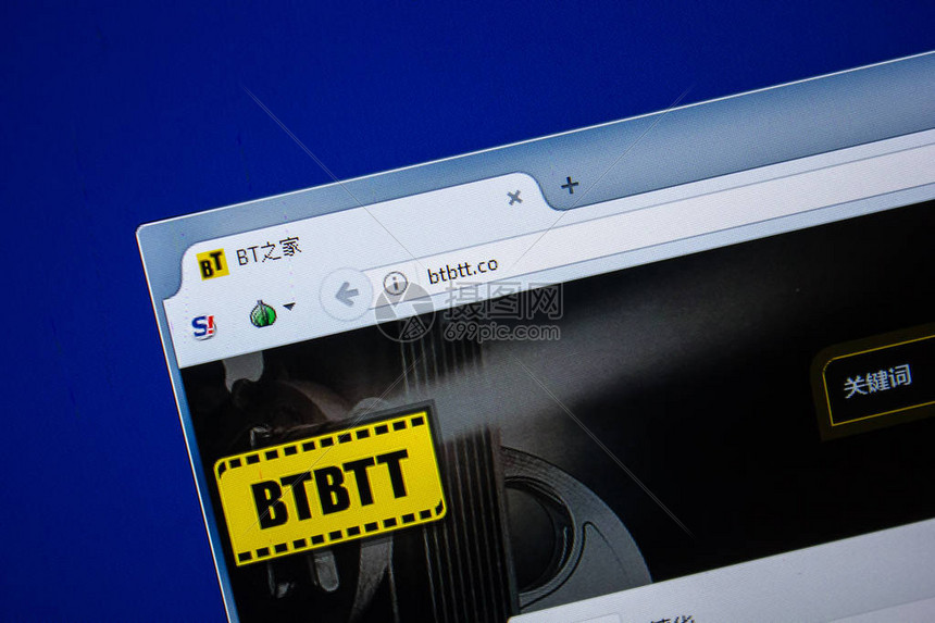 BTBTT网站主页高清图片下载-正版图片505373269-摄图网