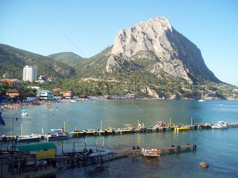 黑海克里米亚的Novyi高清图片下载-正版图片505374035-摄图网