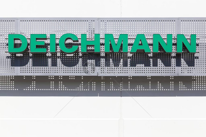Deichmann在墙上的标志高清图片下载-正版图片505387464-摄图网