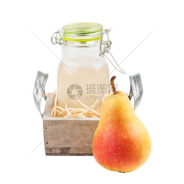 家自制的梨苹果酒白上孤高清图片下载-正版图片505430873-摄图网