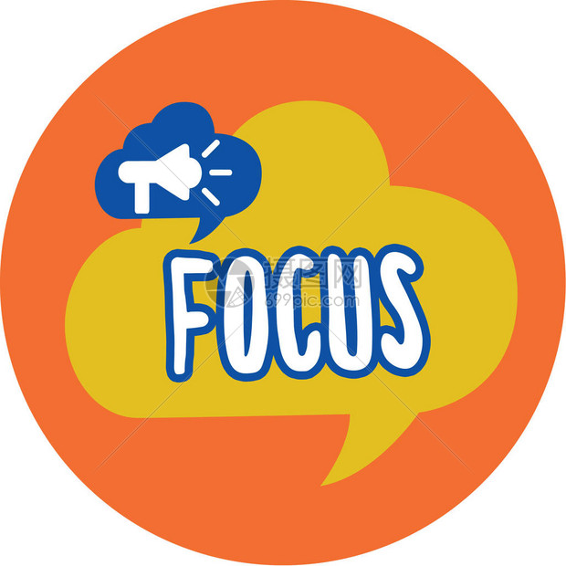 Focus的概念手写显示商业图片文本表明拥有或产生清晰的直观高清图片下载-正版图片505489301-摄图网
