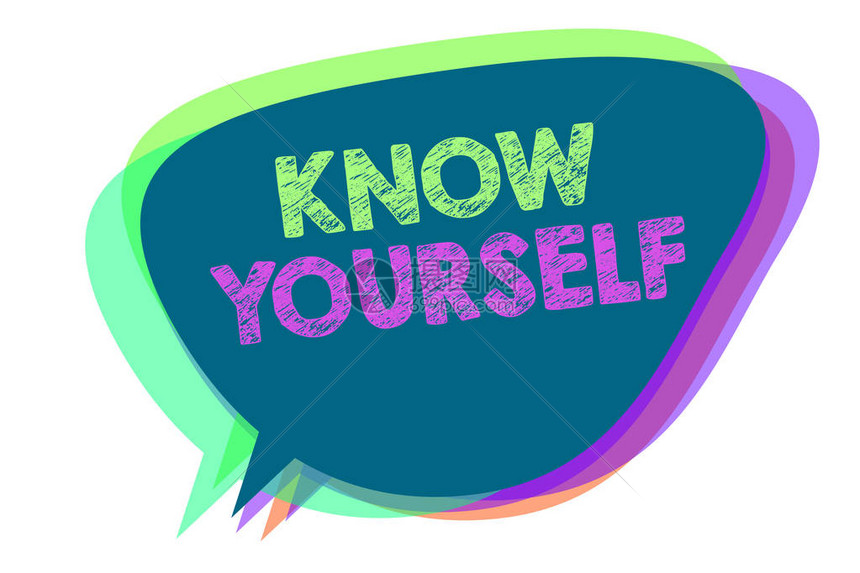 显示了解自己的文字符号概念照片发现你了解强弱点身份语音气泡想法消息提醒阴高清图片下载-正版图片505514644-摄图网