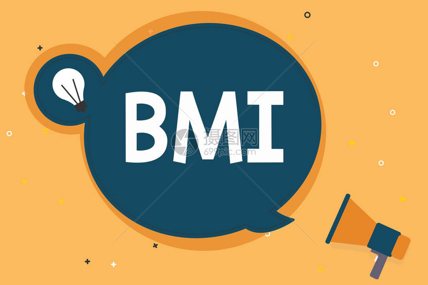 手写文本Bmi概念意义根据体重和身高估计体高清图片下载-正版图片505519830-摄图网
