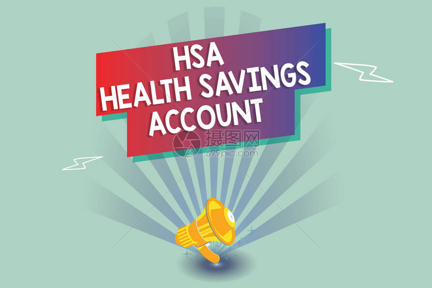 显示Hsa健康储蓄账户的文字符号概念照片补充s是当高清图片下载-正版图片505551568-摄图网