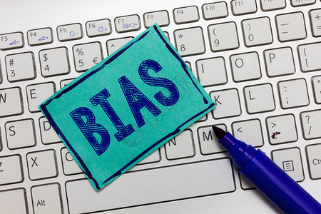 Bias的文字符号概念照片偏见赞成和反对一种被认为不公平的东西info高清图片下载-正版图片505512301-摄图网