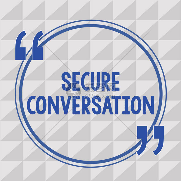 显示安全对话的文本符号概念照片加密网络服务之间的加密通信SecurityConvers高清图片下载-正版图片505598177-摄图网