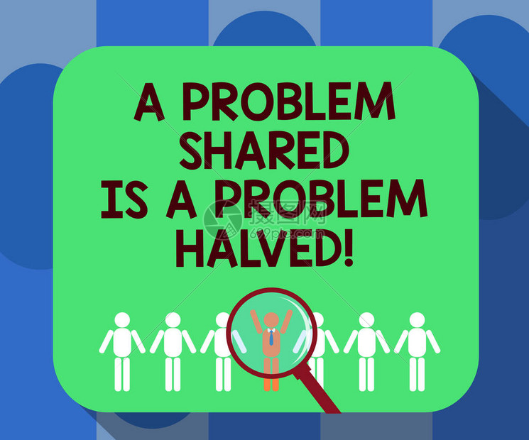手写文字书写共享的问题是减半的问题概念意义沟通使事情变得更容易放大镜在胡分析假人排队中高清图片下载-正版图片505669904-摄图网