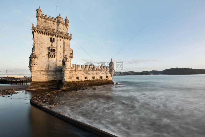 Lisbon葡萄牙在Belem塔台高清图片下载-正版图片505678698-摄图网