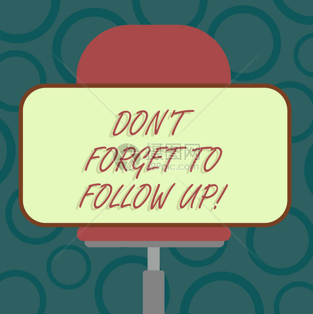 DonTForgetTofollowUp的写作说明商业照片展示社交媒体提醒通讯营销广告Blank矩形状贴纸高清图片下载-正版图片 ...