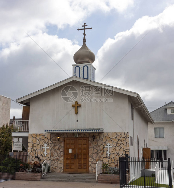 在美国加利福尼亚州圣地亚哥的亚美尼亚教堂高清图片下载-正版图片505712783-摄图网