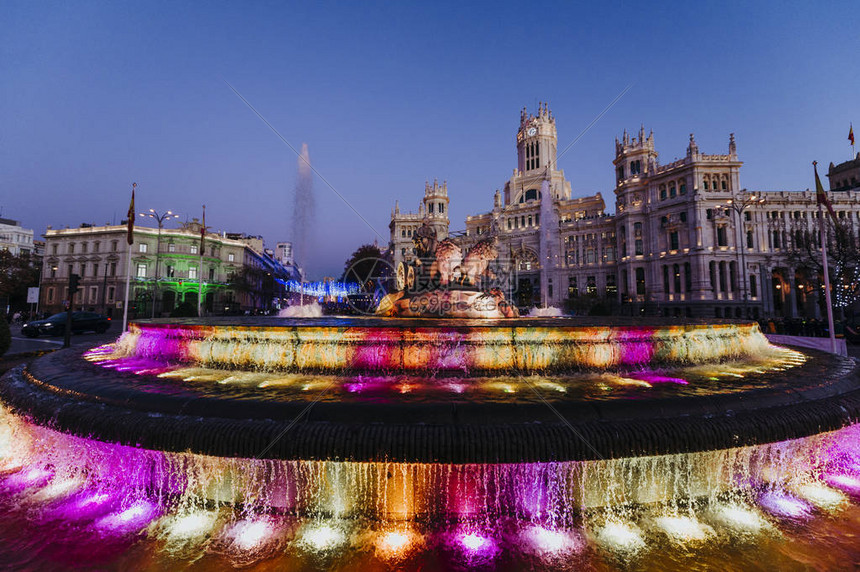 Cybele广场Cybele广场中央邮局高清图片下载-正版图片505713102-摄图网