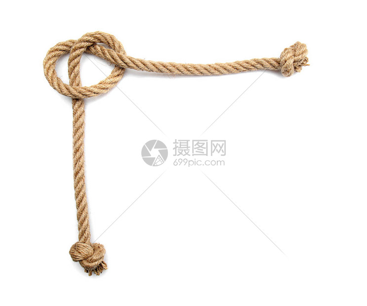 白色背景上的绳子高清图片下载-正版图片505715285-摄图网