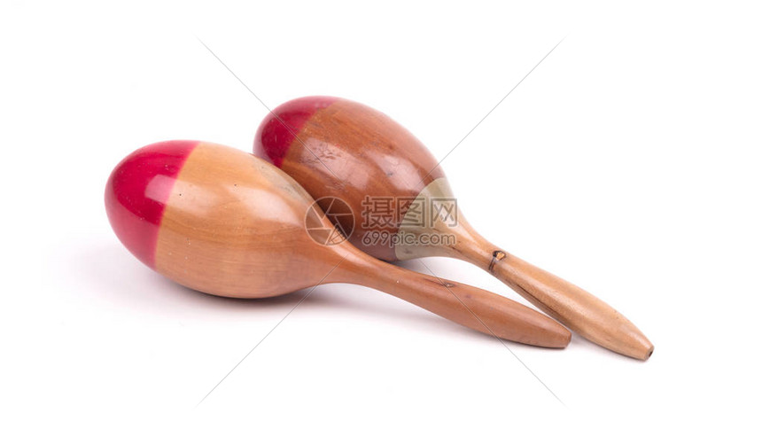 Maraca白色隔离的高清图片下载-正版图片505746616-摄图网