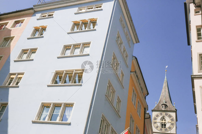 建筑立面日光下的高分辨率图像高清图片下载-正版图片505765402-摄图网