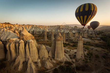 土耳其卡帕多西亚日落Capapadoci高清图片下载-正版图片505698298-摄图网