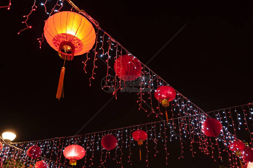 中秋红灯笼高清图片下载-正版图片505800821-摄图网