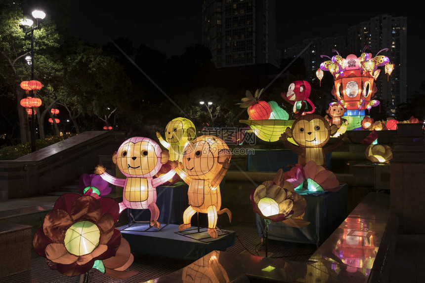 中秋节灯笼高清图片下载-正版图片505803676-摄图网