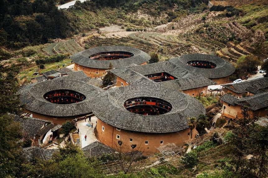 传统图卢建筑是福建Hakk高清图片下载-正版图片505811464-摄图网