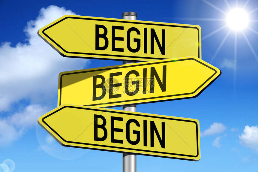 开始概念高清图片下载-正版图片505822486-摄图网