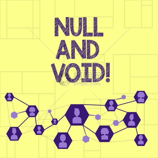 写笔记显示Null和Void商业照片展示取消合同没有法律高清图片下载-正版图片505844612-摄图网
