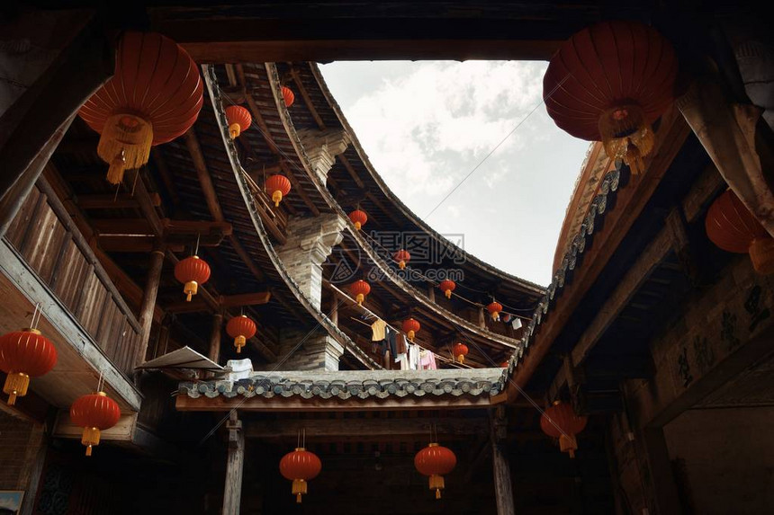 传统图卢建筑是福建Hakk高清图片下载-正版图片505942901-摄图网