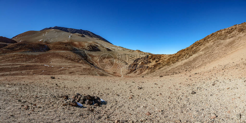 Teide火山峰下火山极端地形的Gigapan高清图片下载-正版图片505958317-摄图网
