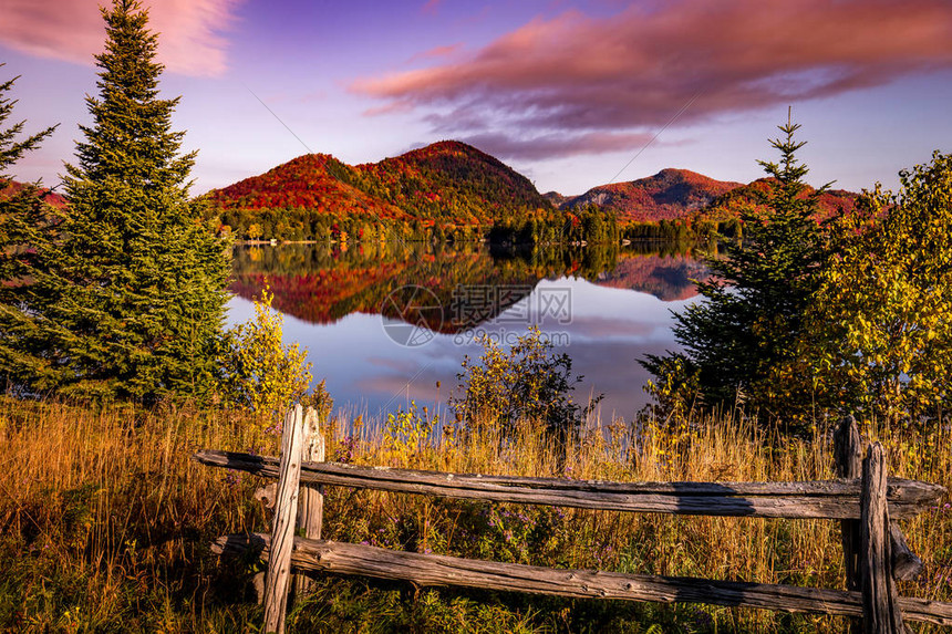 加拿大魁北克省Monttremblan高清图片下载-正版图片505960754-摄图网