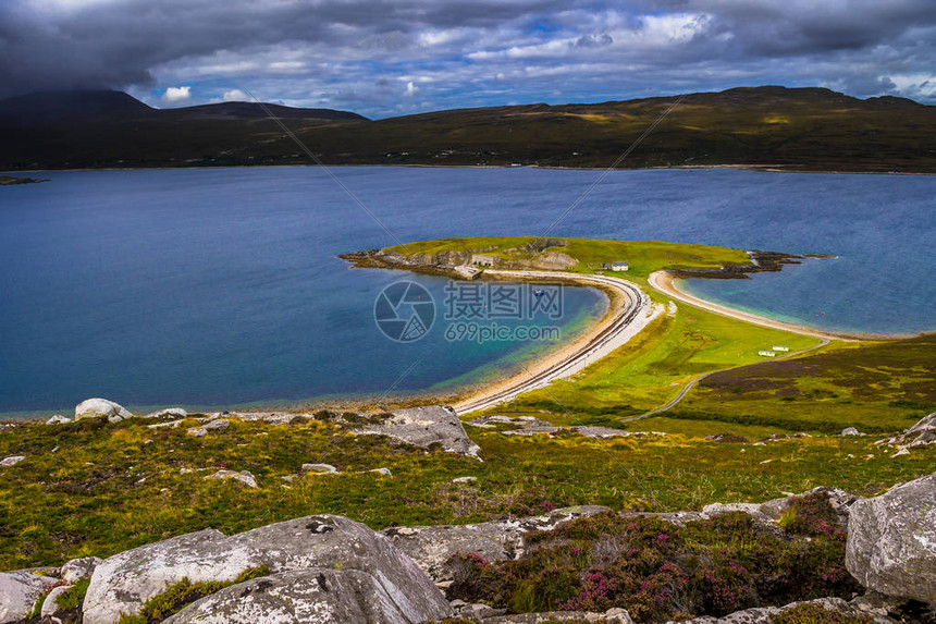苏格兰Eriboll与LochEribol湖的LimeK高清图片下载-正版图片505973797-摄图网