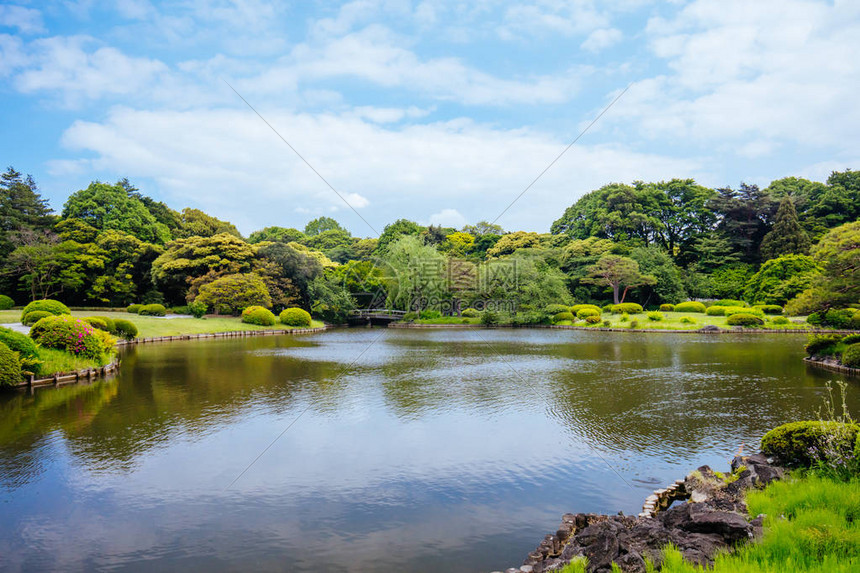 ShinjukuGyoen是日本东京新宿和涉谷的一个大高清图片下载-正版图片506099395-摄图网