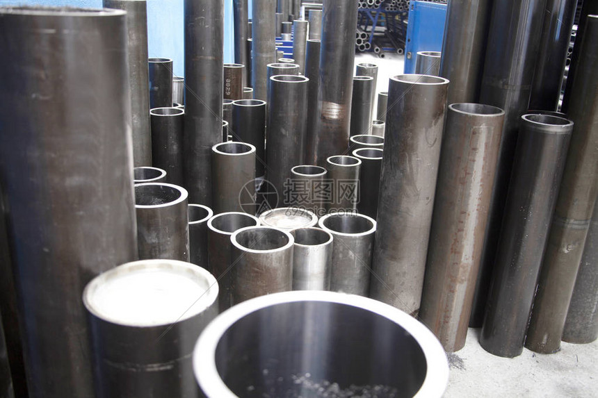 工厂的钢管高清图片下载-正版图片506109012-摄图网