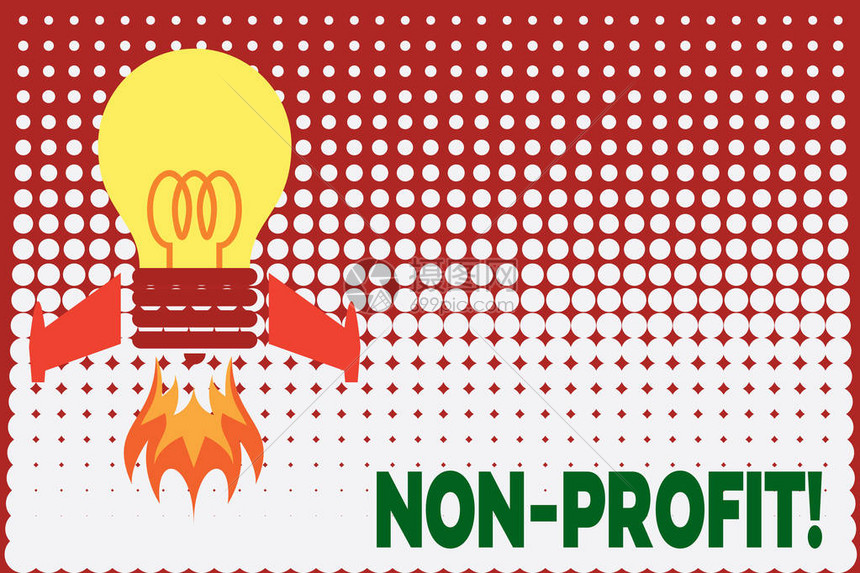 显示非营利组织的文本符号商业照片展示不制作或主要是为了盈利组织顶视图发射灯泡火箭发射基地开始新项高清图片下载-正版图片506174801-摄图网