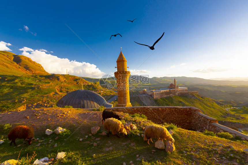 土耳其杜古巴亚齐特附近IshakP高清图片下载-正版图片506179456-摄图网