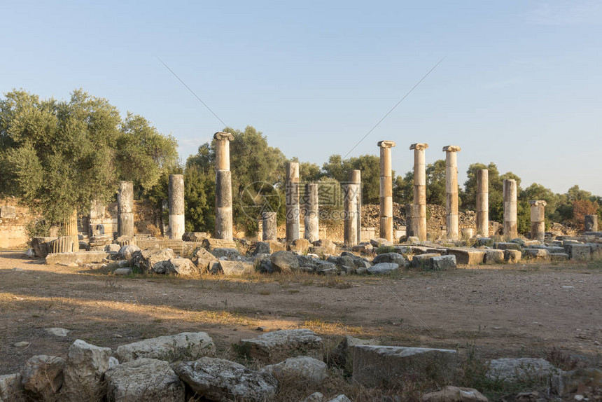 Maeander上的古代Nysa是隐藏在爱琴海深谷中的Caria真正的宝石作为一个重要的卡里亚中心高清图片下载-正版图片506206540-摄图网