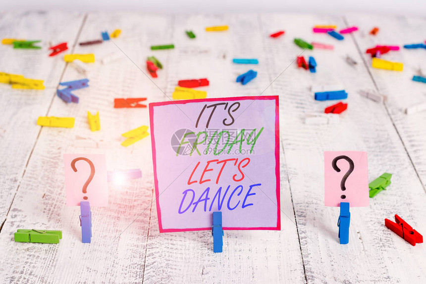 SFridayLetDance概念摄影庆祝从周末开始的DiscoMusicScribbled和纸片折叠高清图片下载-正版图片506238701-摄图网