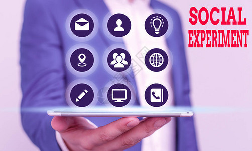 概念手写显示社会实验概念意味着与huanalysis科目进行的研究项目男人拿着空纸高清图片下载-正版图片506299425-摄图网