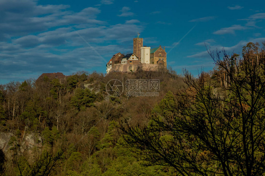 EisenachTuringia德国附近Wartburg附高清图片下载-正版图片506336963-摄图网