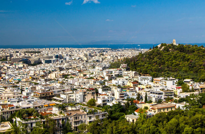 Ahens和Philopappos纪念碑在滑高清图片下载-正版图片506359945-摄图网