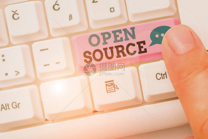 显示OpenSource的文本符号商业图片显示软件高清图片下载-正版图片506409130-摄图网