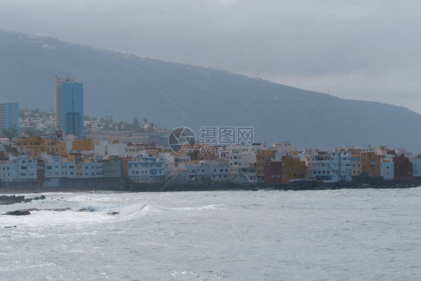 西班牙大西洋加那利群岛特内里费岛拉克鲁斯港附近的蓬高清图片下载-正版图片506418667-摄图网