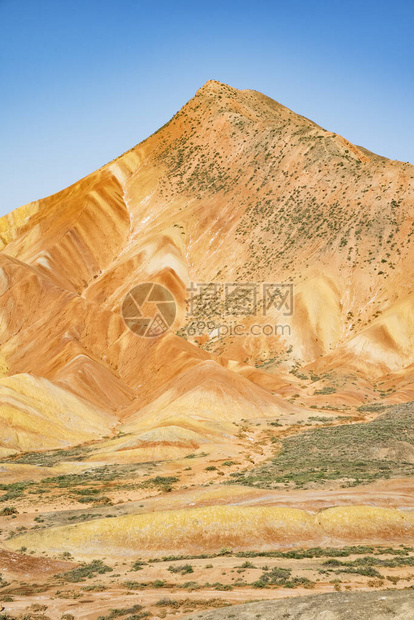 甘肃Zhangye地理公园的Danxi高清图片下载-正版图片506471585-摄图网