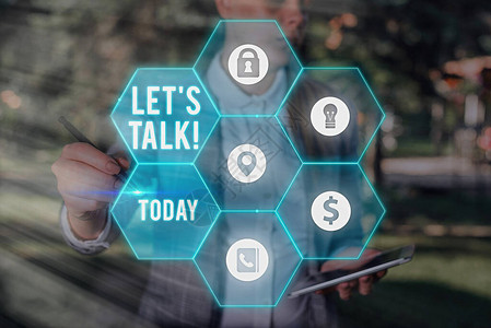 LetTalk的概念含义是高清图片下载-正版图片506482113-摄图网