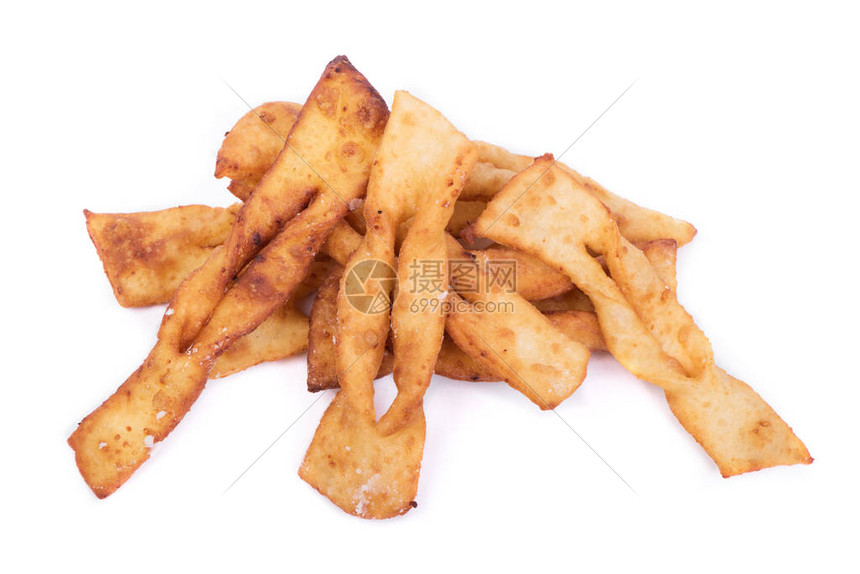 俄罗斯传统含糖粉也称为hvorost的饼干高清图片下载-正版图片506544381-摄图网