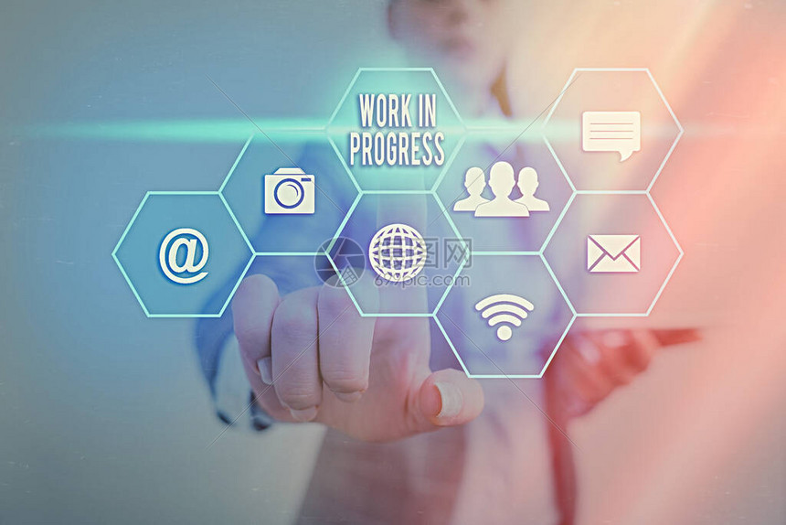 WordwordworkingProgressinPri工作商业图片展示尚未完成的项目高清图片下载-正版图片506559413-摄图网