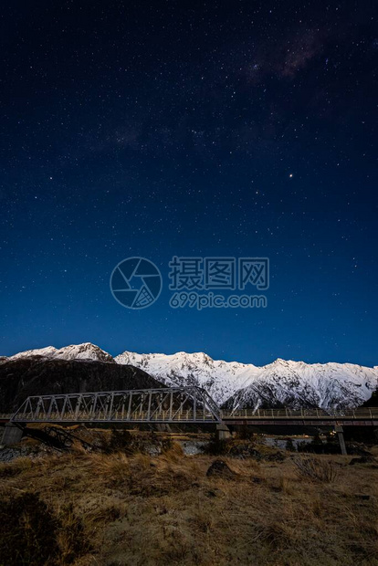 在新西兰南岛Aoraki公园与高清图片下载-正版图片506615085-摄图网