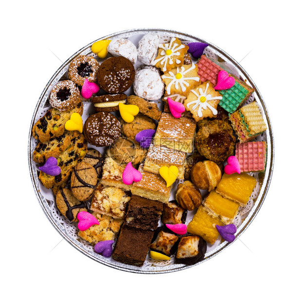 不同的Cookie托盘背景高清图片下载-正版图片506655881-摄图网