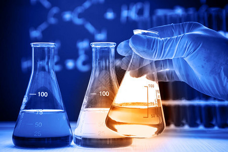化学实验室背景科学实验室研发理念中带实验室玻璃器皿的高清图片下载-正版图片506671910-摄图网