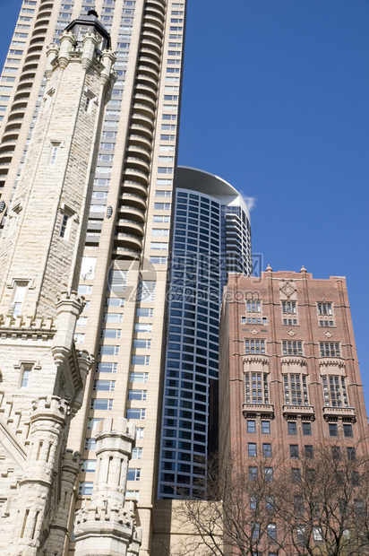 芝加哥的建筑高清图片下载-正版图片507013491-摄图网